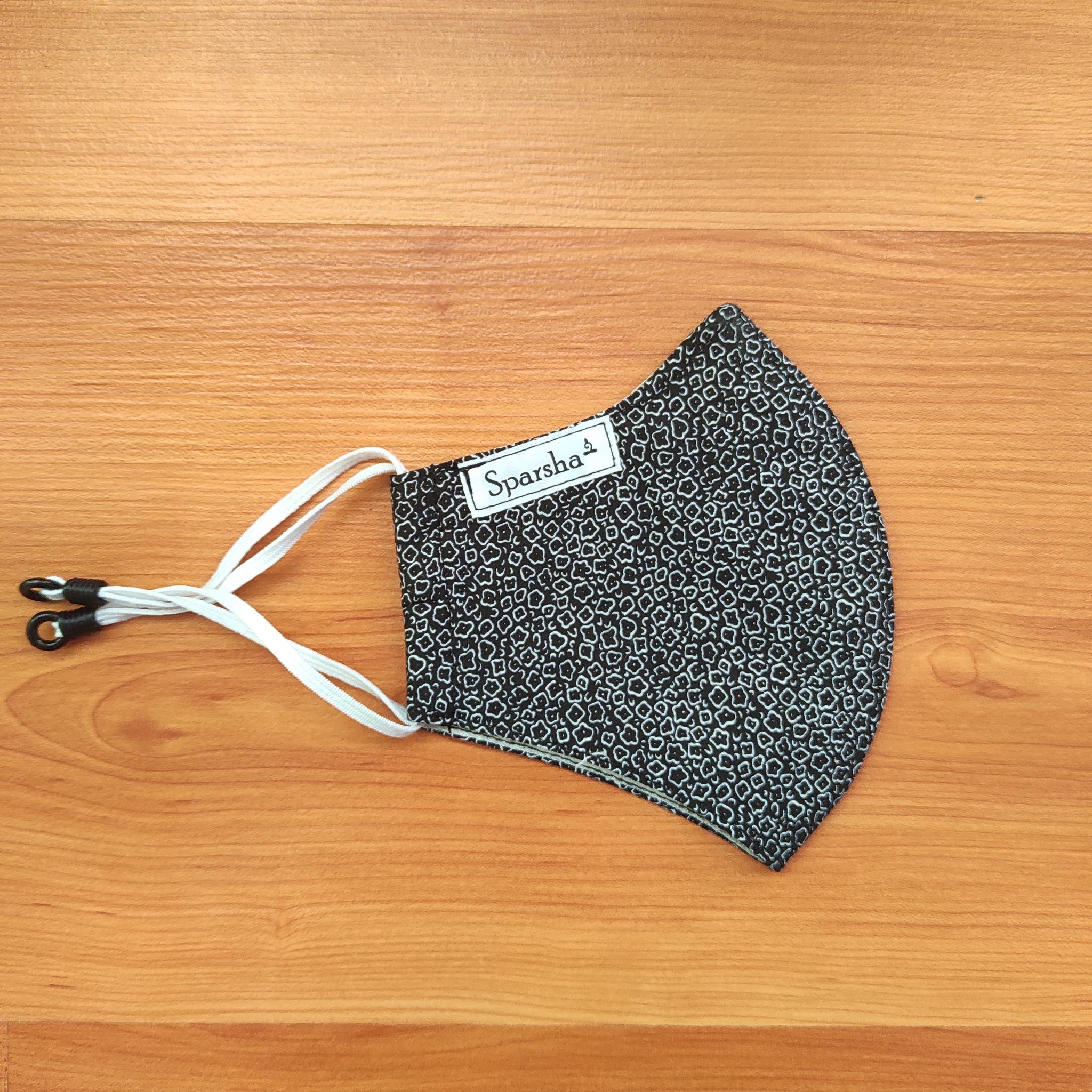 Sparsha 3 Layer Reusable Cotton Mask- Combo of 8